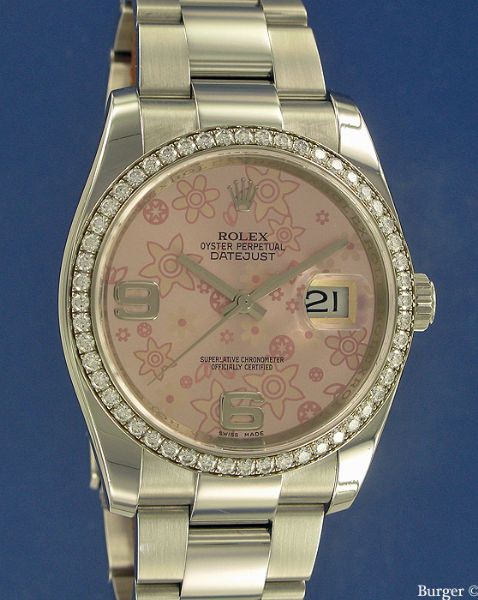 Datejust Flower Diamonds - Rolex - Sold watches - Juwelier Burger