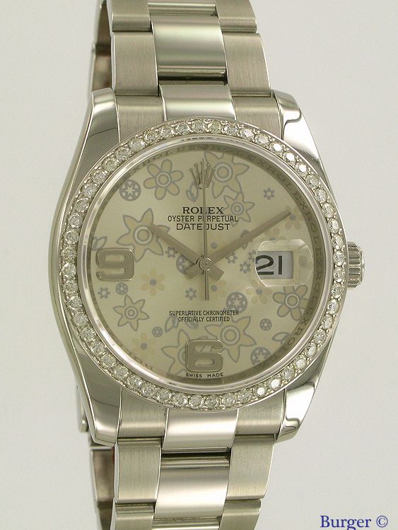 Datejust Flower Diamonds - Rolex - Sold watches - Juwelier Burger
