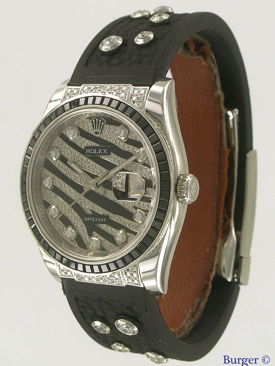 Datejust Zebra - Rolex - Sold watches - Juwelier Burger