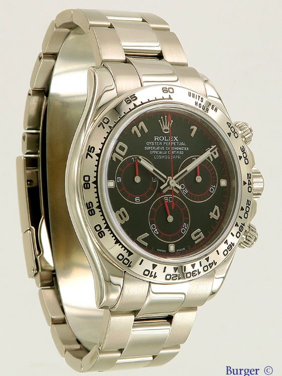Daytona White Gold Racing Dial - Rolex - Sold watches - Juwelier Burger