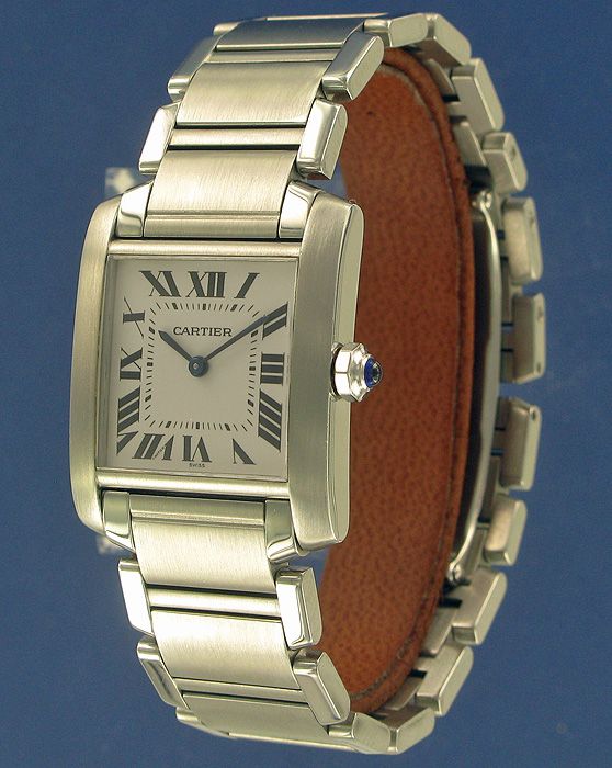 Tank Francaise Medium -- ON HOLD -- - Cartier - Sold watches - Juwelier ...