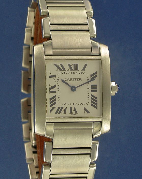Tank Francaise Medium -- ON HOLD -- - Cartier - Sold watches - Juwelier ...
