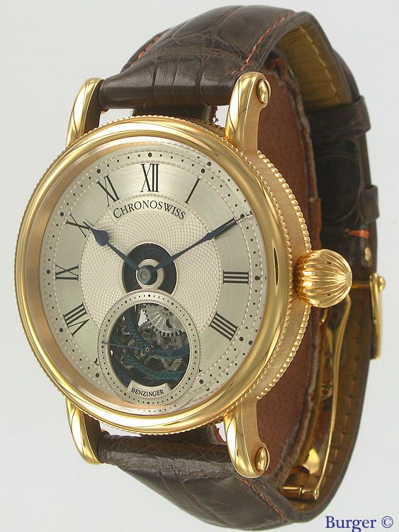 IV Zeitzeichen Benzinger Edition Rose Gold - Chronoswiss - Verkaufte ...