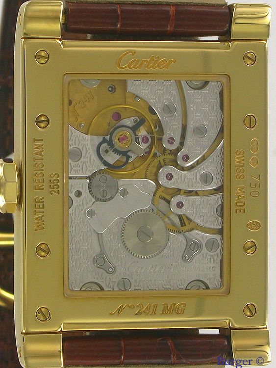 Tank a Vis Jumping Hour Yellow Gold Collection Privee - Cartier - Sold ...