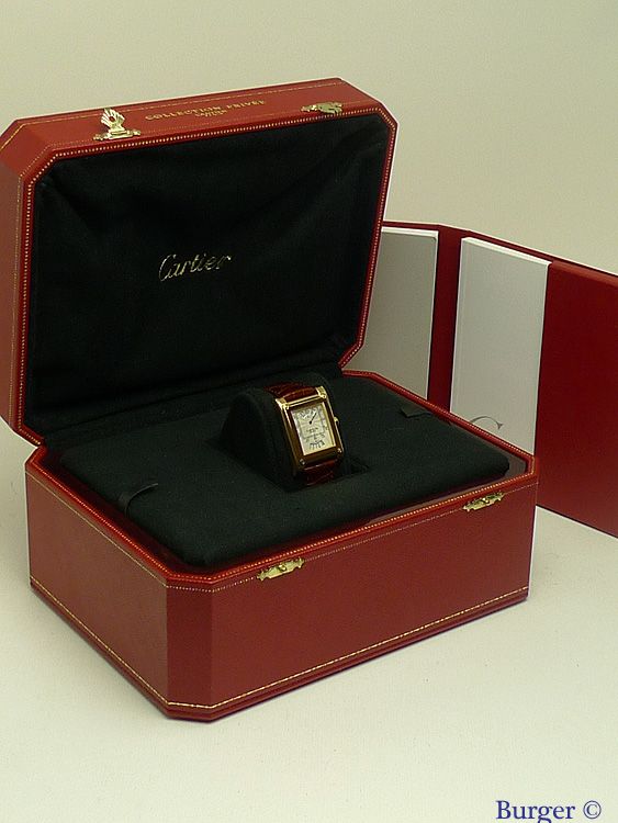 Tank a Vis Jumping Hour Yellow Gold Collection Privee - Cartier ...