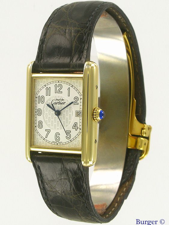 Tank Must Gold Plated - Cartier - Sold watches - Juwelier Burger