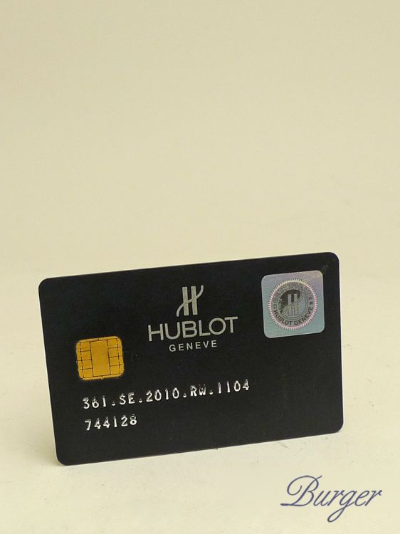 Warranty Card - Hublot - Accessories - Juwelier Burger