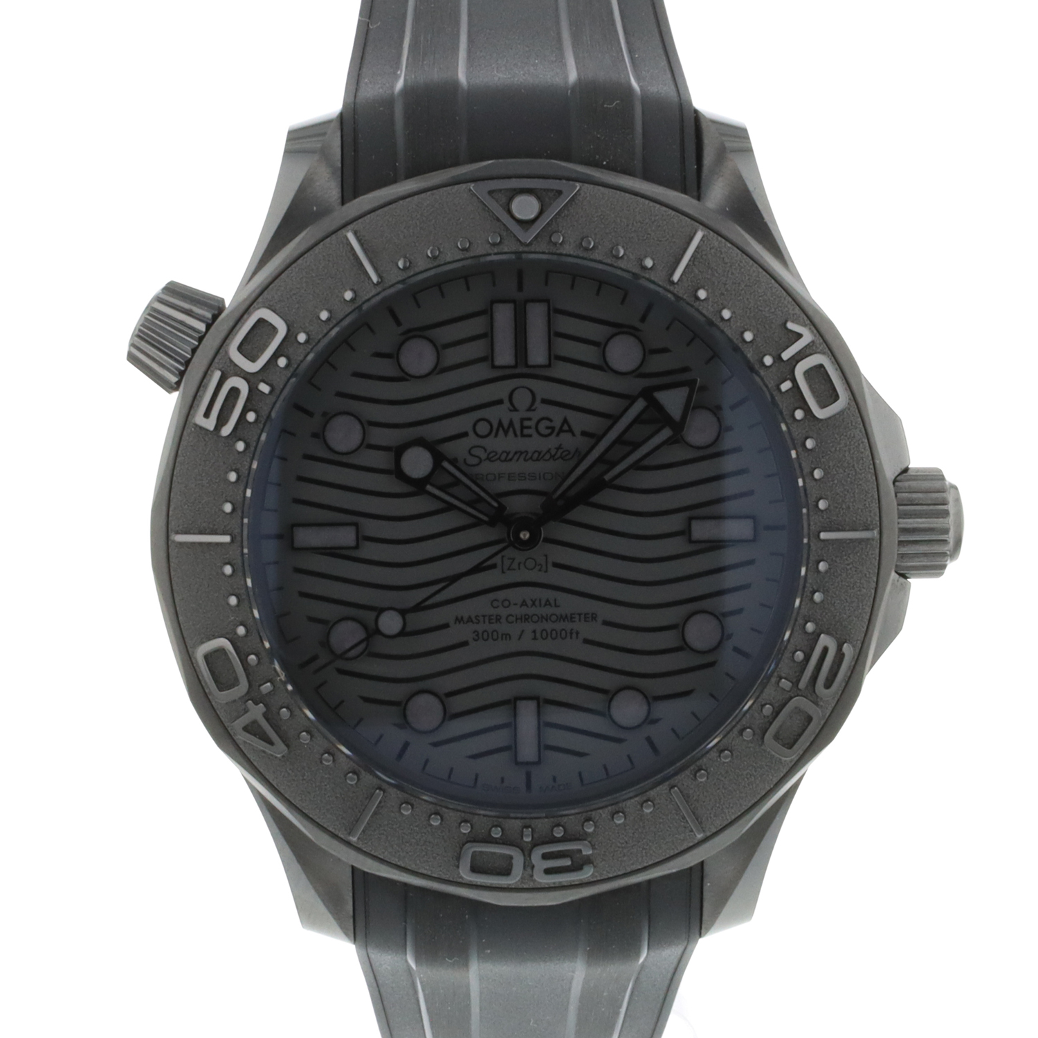 Seamaster Diver 300M Co-Axial Black Ceramic NEW - Omega - Sold watches ...
